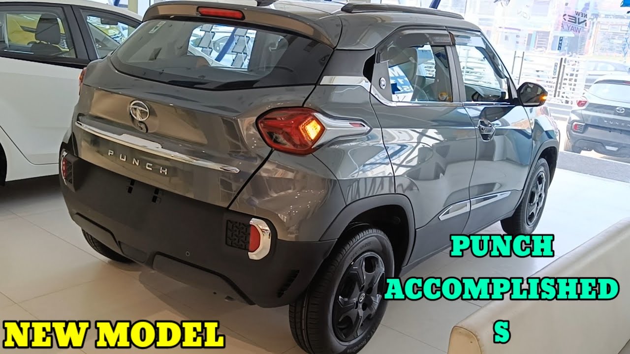 Tata punch new model 2023 | Updated punch accomplished S variant on ...