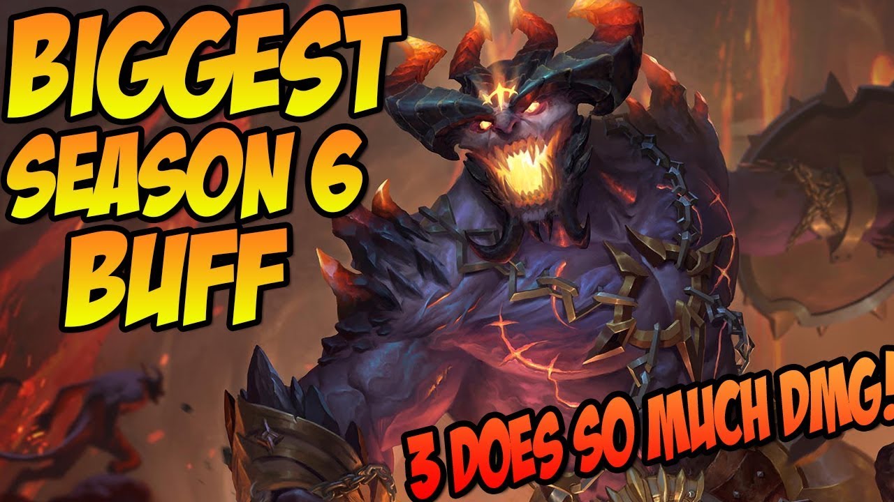 THIS DMG IS NUTS | THE BIGGEST BUFF IN ALL OF SEASON 6! - Ranked Duel ...