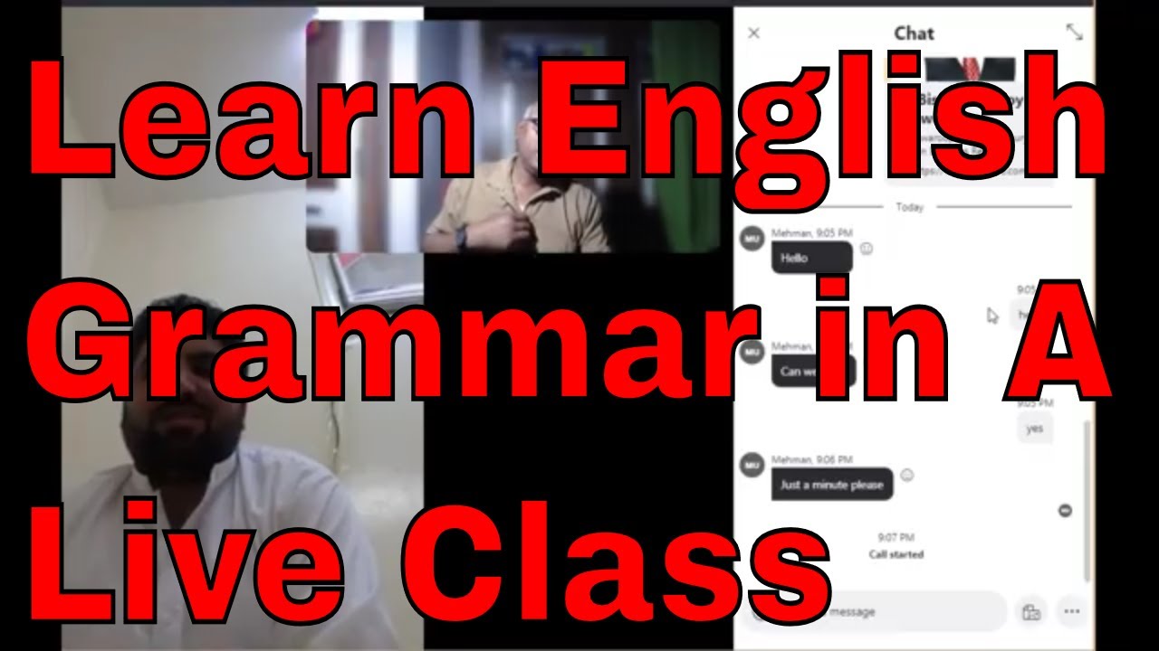 Learn English Grammar in A Live Class Through Skype With An Indian ...