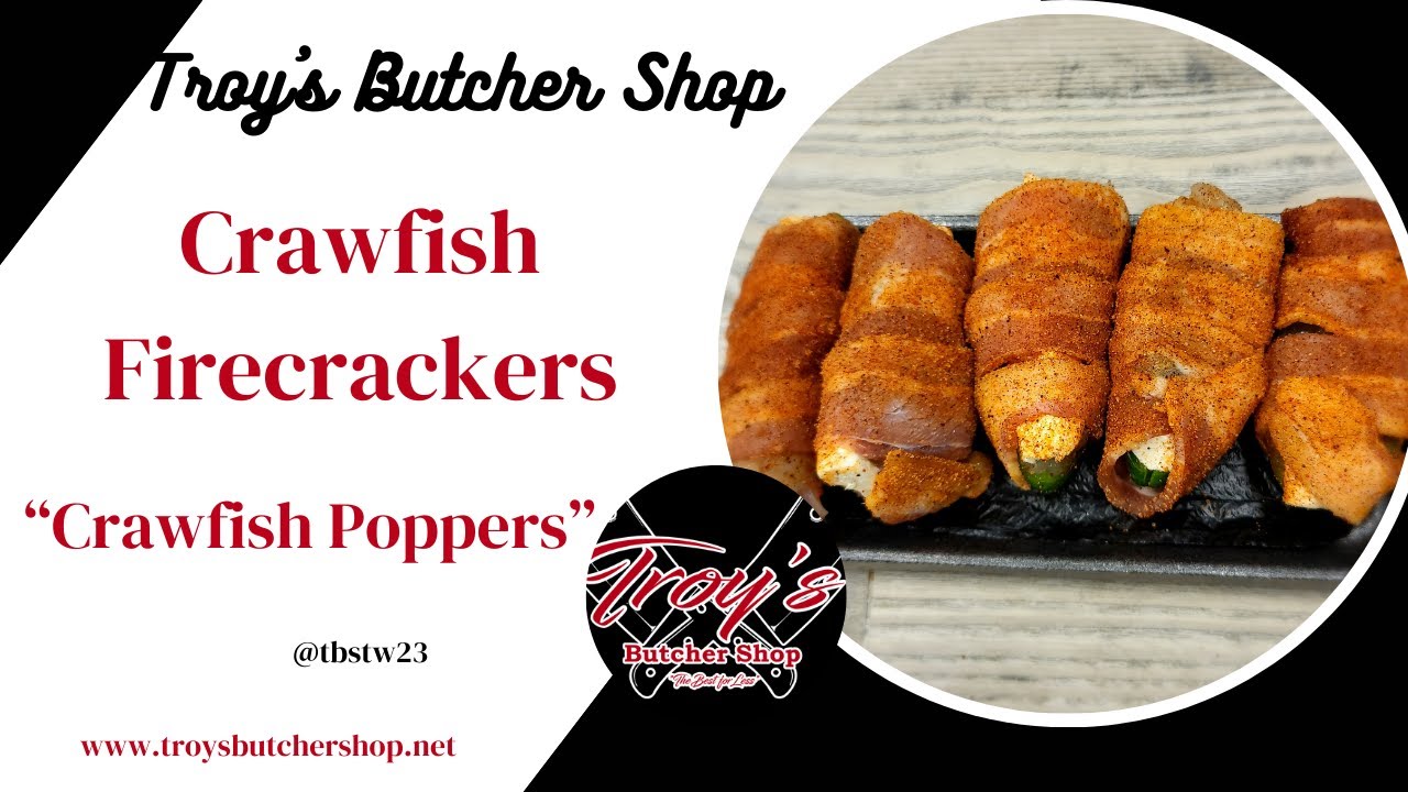 Crawfish Firecracker Poppers - YouTube