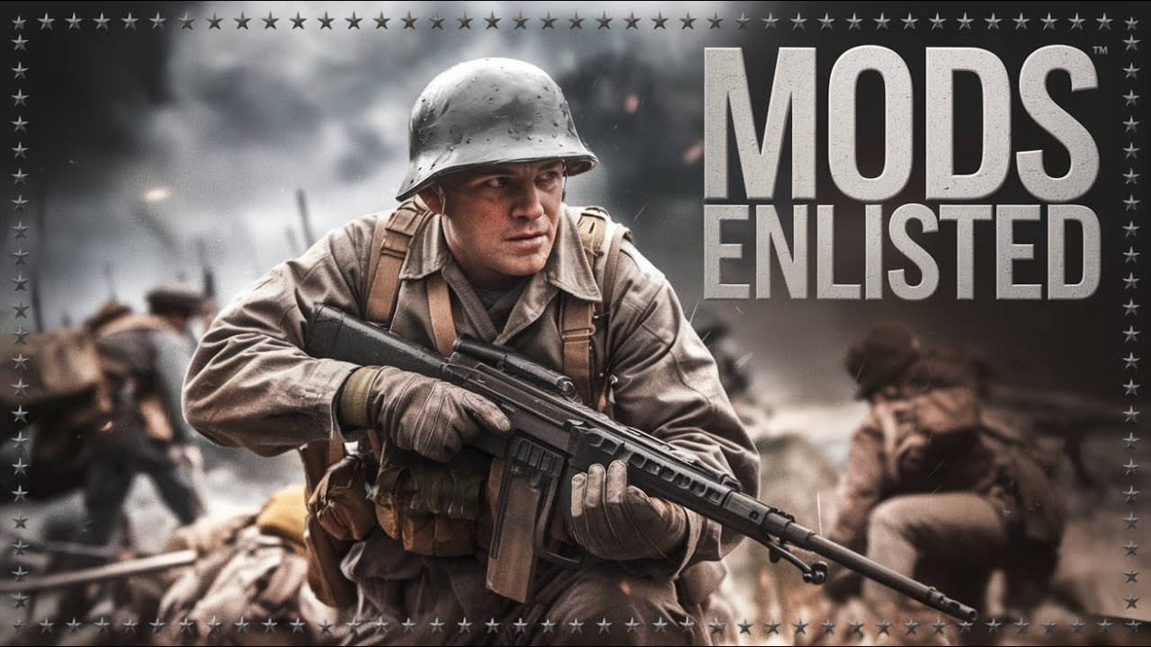 ENLISTED MODS guia configuracion gameplay : hill203 rusos vs japoneses ...