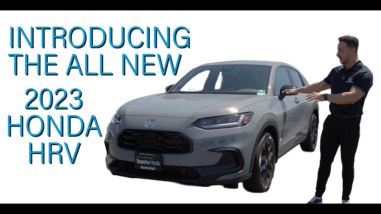 FIRST LOOK | 2023 Honda HRV - YouTube
