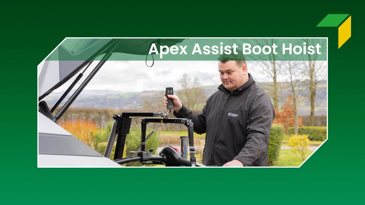 Apex Assist Boot Hoist Product Demonstration - Jeff Gosling Ltd - YouTube