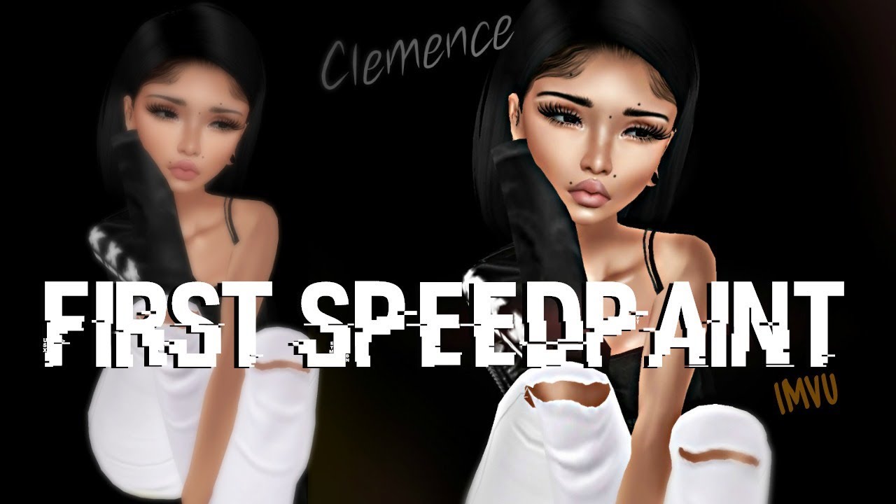 [IMVU] First SpeedPaint - YouTube