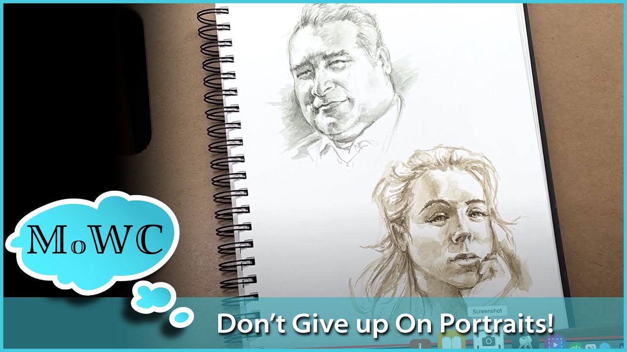 Why is Drawing and Painting Faces So Difficult? Can I learn? - YouTube