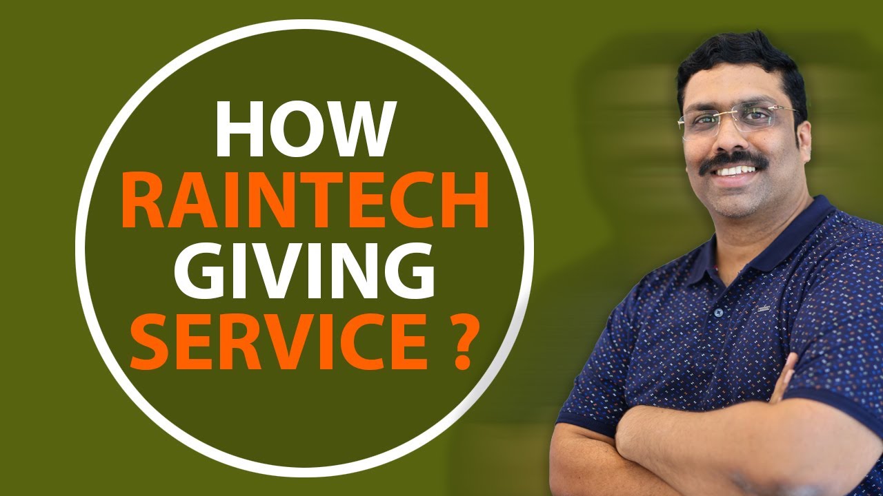RAINTECH SERVICE TECHNICAL TEAM HOW GIVING CUSTOMER SUPPORT - YouTube