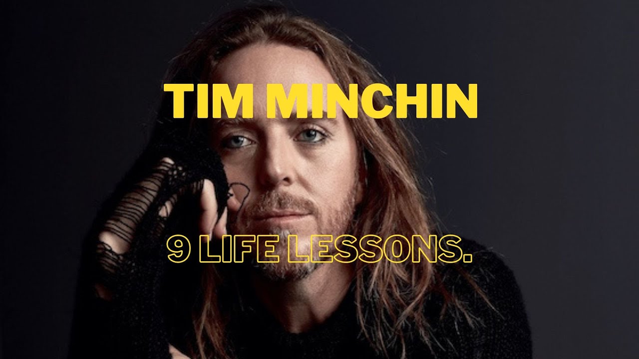9 Life Lessons || Tim Minchin - YouTube