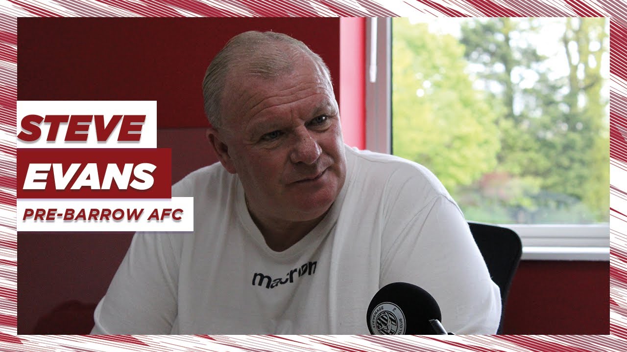 Steve Evans previews Barrow (A) | Pre-Match Interview - YouTube