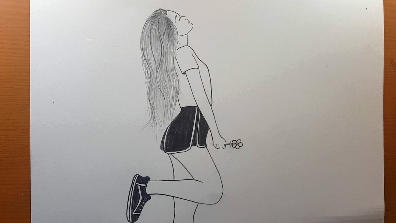 Ensine desenho de menina fácil passo a passo para iniciantes | desenho ...