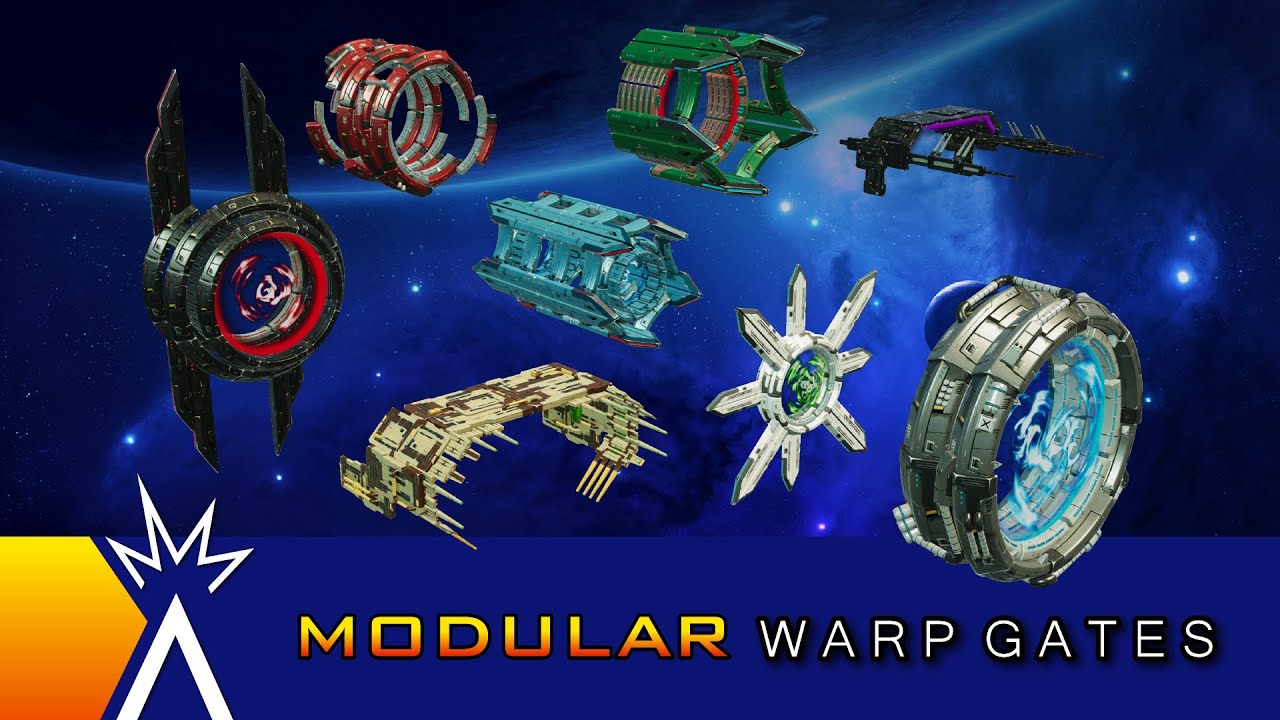 Modular Warp Gates - Unity Asset Store - YouTube