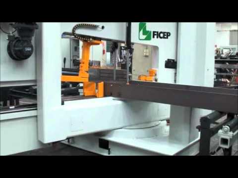 FICEP Excalibur DEB CNC Beam Lines - YouTube