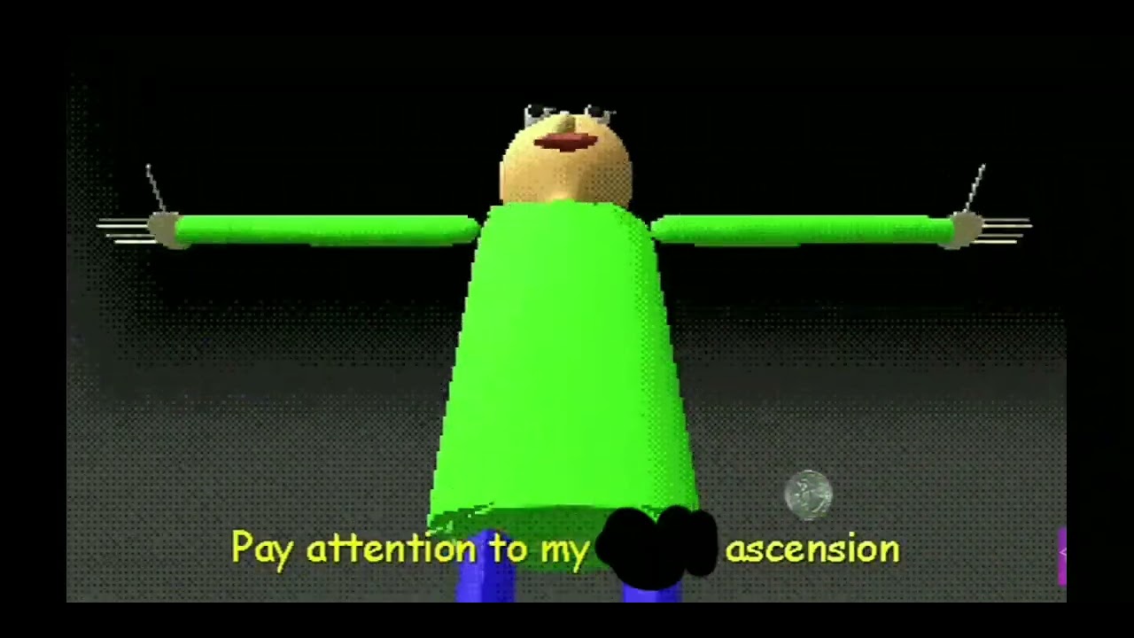 Baldi basic song but with censored(pls don't steal my audio or green ...