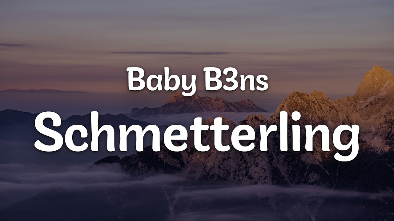 Baby B3ns - Schmetterling (Letra/Lyrics) | Official Music Video - YouTube