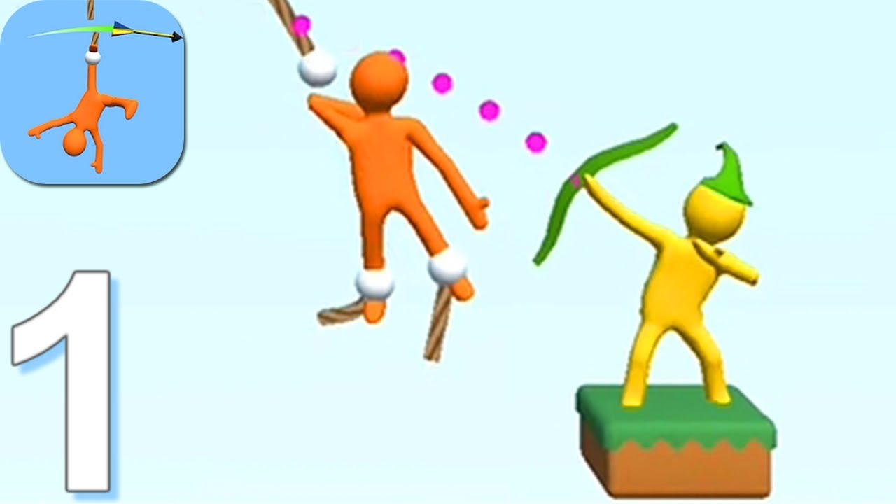 Shoot the Rope! - Gameplay Walkthrough Part 1 Levels 1-50 (Android ...