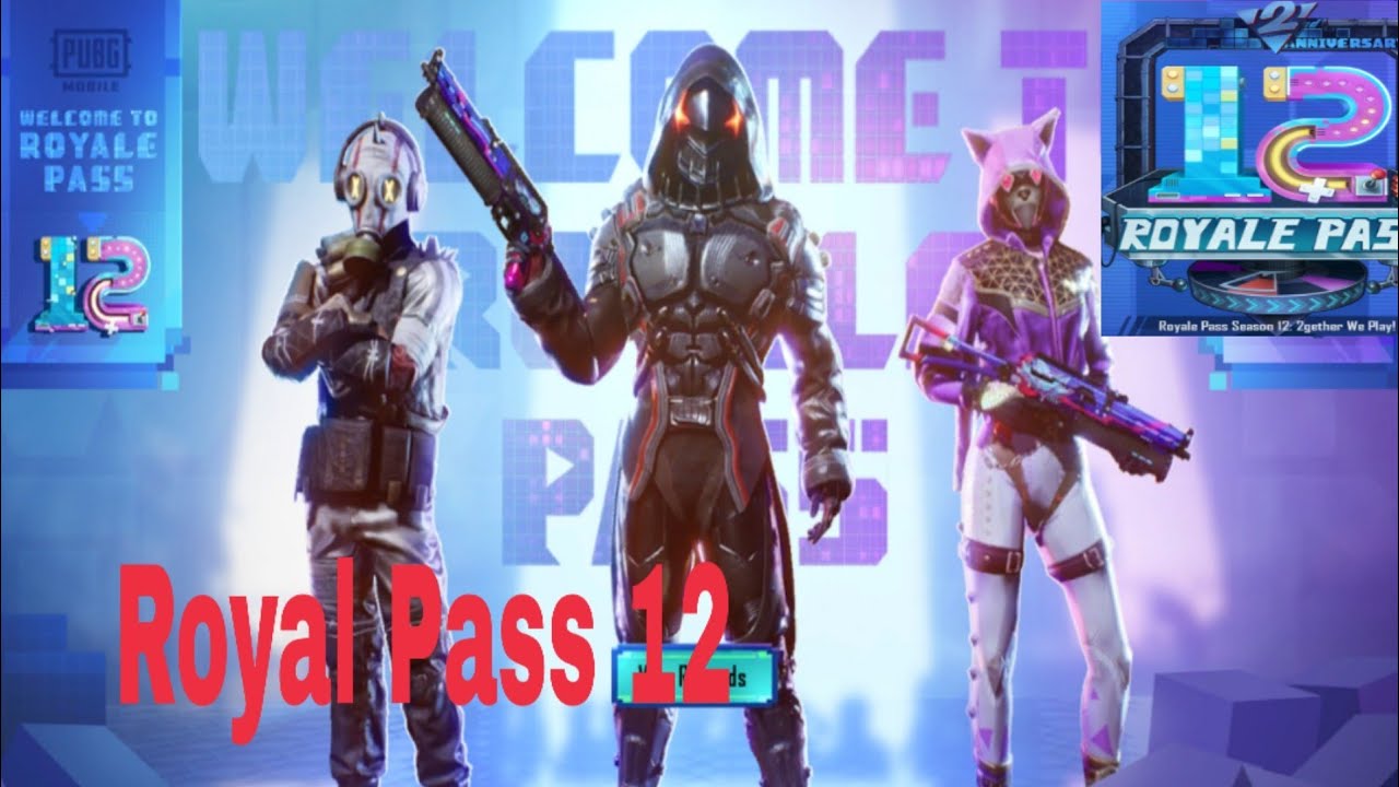 Pubg Mobile Royal Pass Season 12 And RP EZ licence unlocked free - YouTube