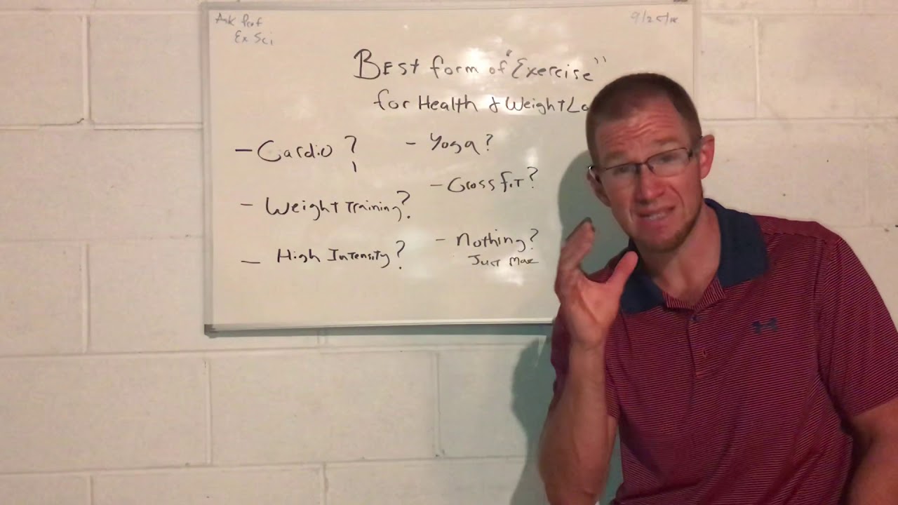 The Best Form Of Exercise For Health And Weightloss - YouTube
