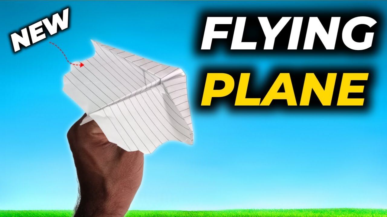 How to Make New Paper Plane | New Plane 2023 - YouTube