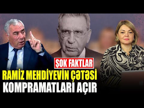 ŞOK FAKTLAR - Ramiz Mehdiyevi çətəsi kompramatları açır - Hafiz Hacıyev ilə QIRMIZI MASA