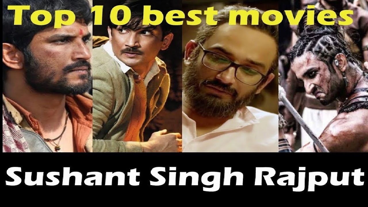 Top 10 best Sushant Singh Rajput Movies List || Worst to best ranked ...