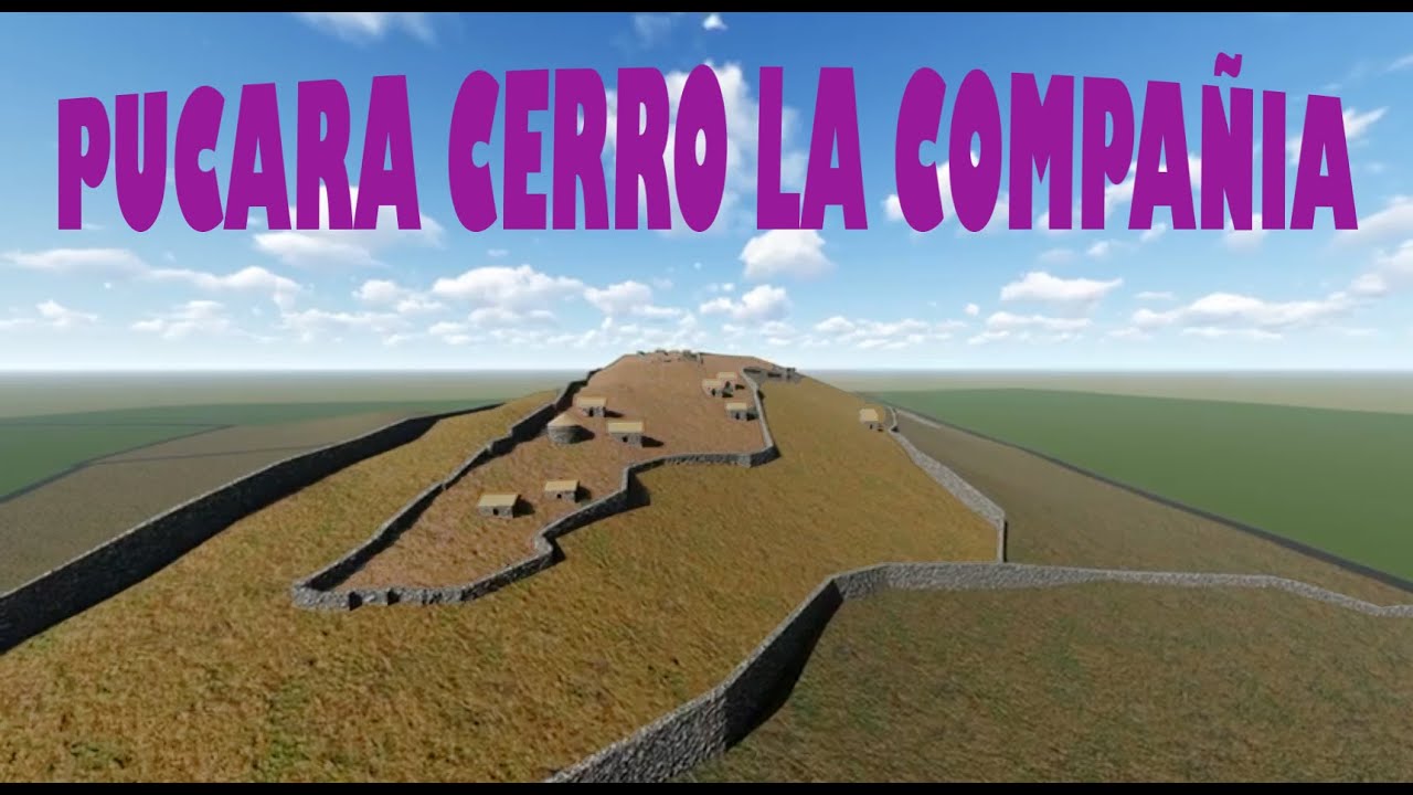 PUCARA CERRO LA COMPAÑIA, Chile (SANTUARIO FORTIFICADO INCA) 3D - YouTube