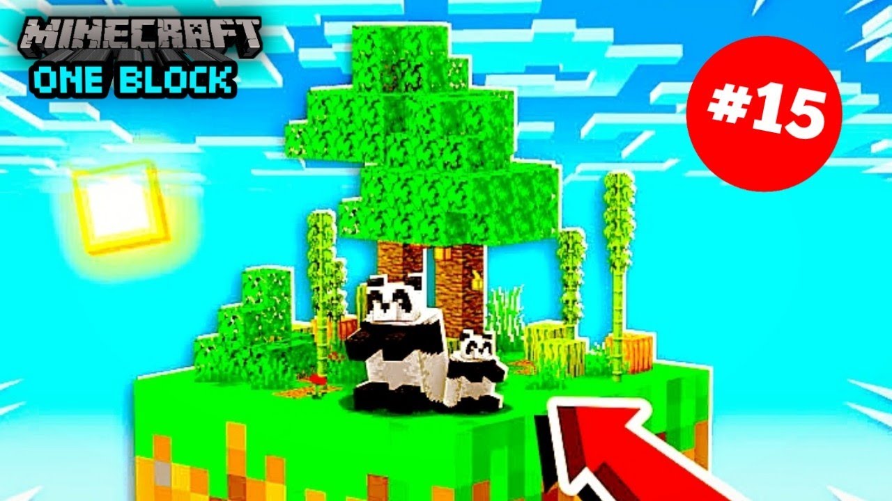 I Build Biome For My Animals In One Block Minecraft - YouTube