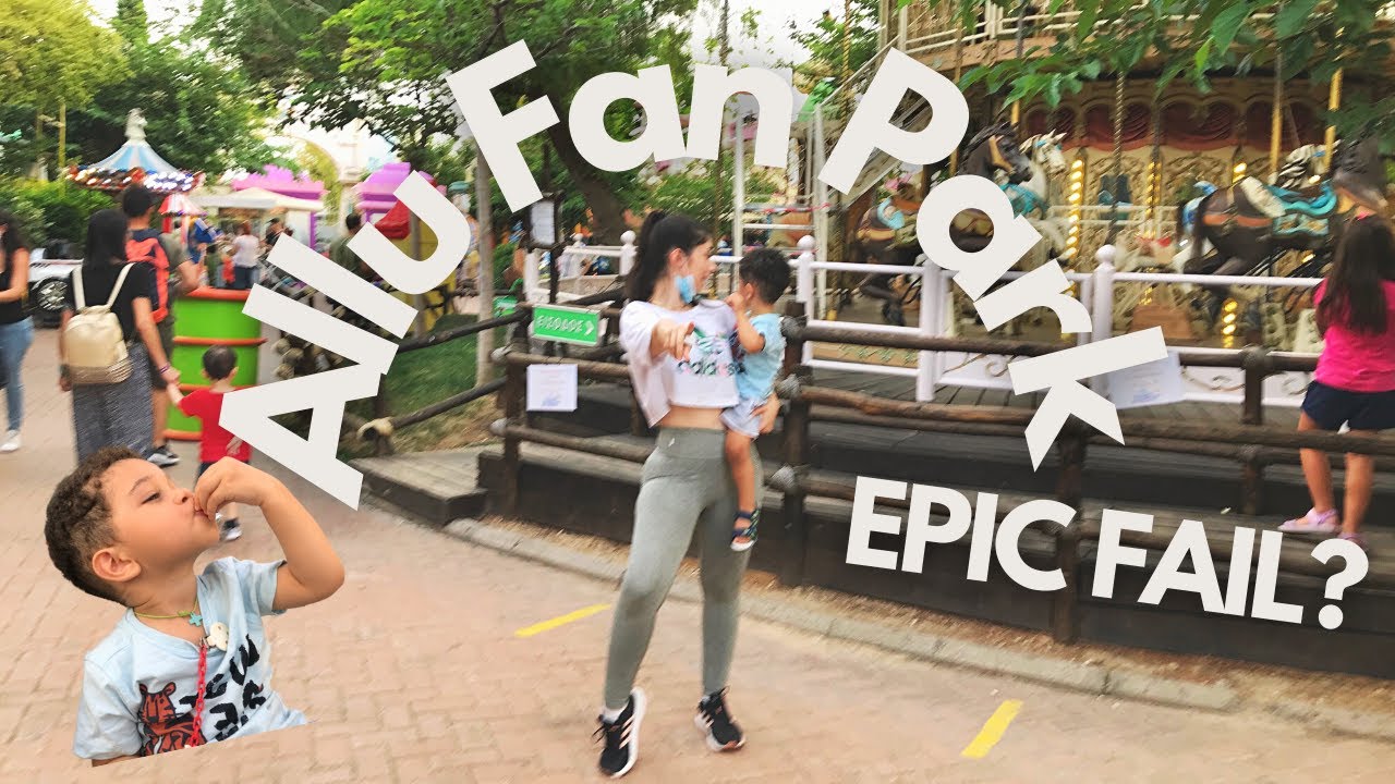 Allu Fan Park Vlog [EPIC FAIL] | That Greek Mum - YouTube