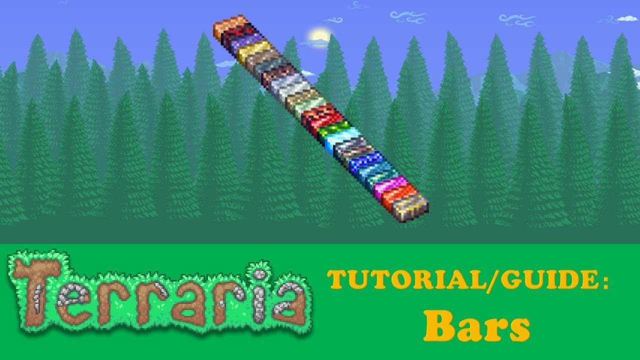 Tutorial/Guide/Cara: Bars | TERRARIA INDONESIA - YouTube