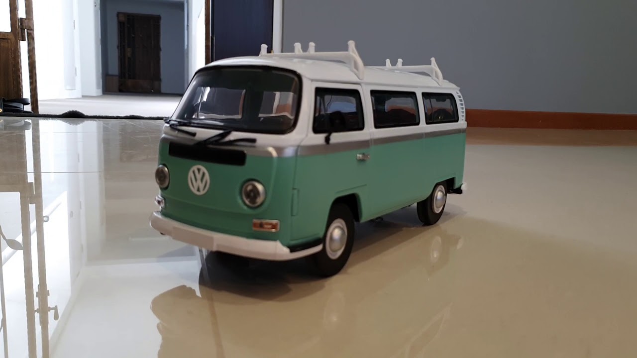 1/14 DICKIE VOLKSWAGEN T2 VAN TEST RUN - YouTube