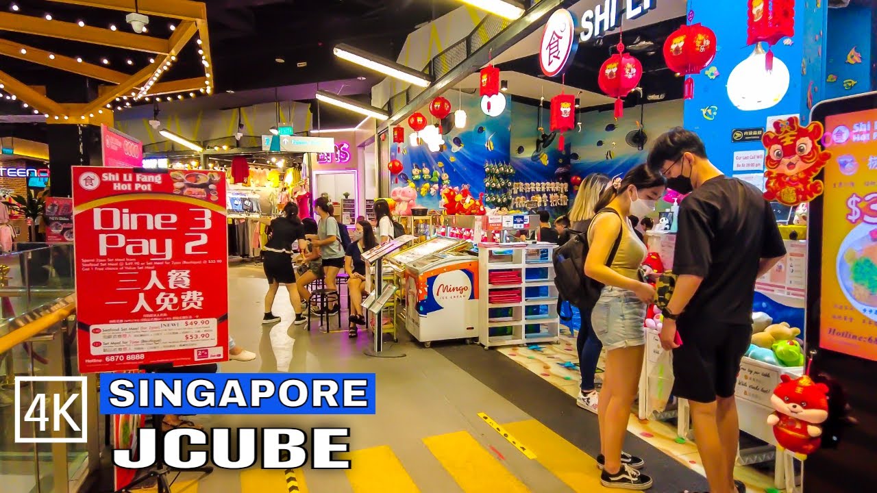 Singapore City Shopping Tour | JCube | Singapore’s First Olympic-size ...