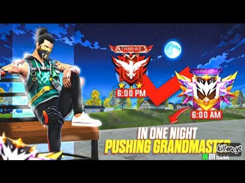 GRANDMASTER || free fire br rank push || free fire max br rank push ...