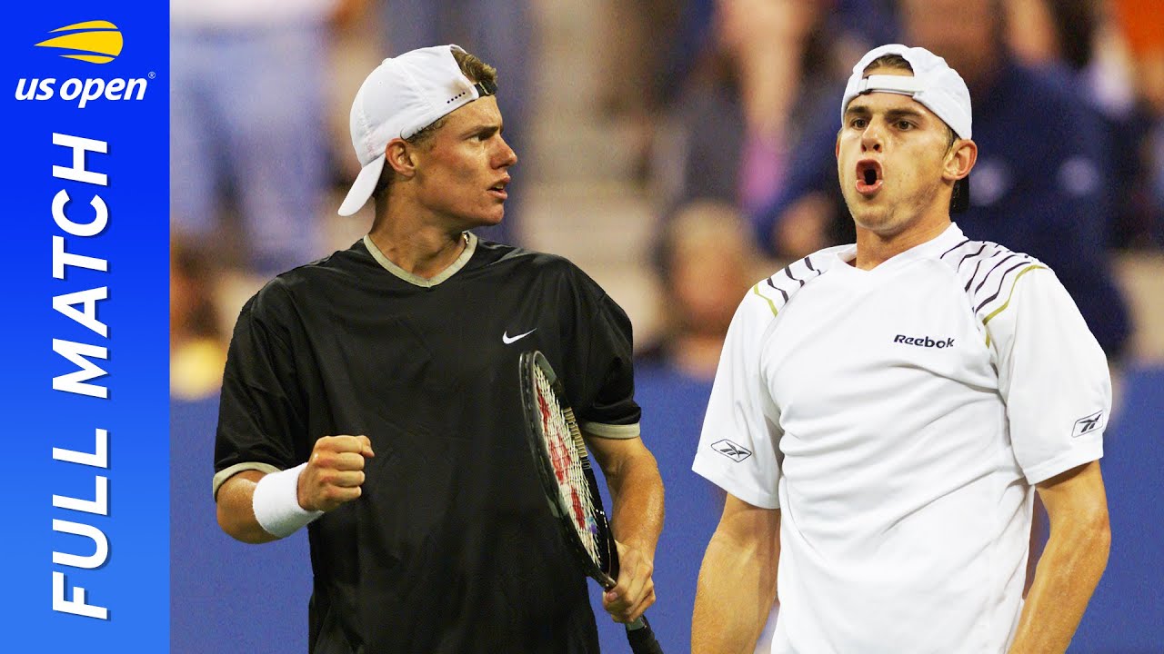 Lleyton Hewitt vs Andy Roddick Full Match | 2001 US Open Quarterfinal ...