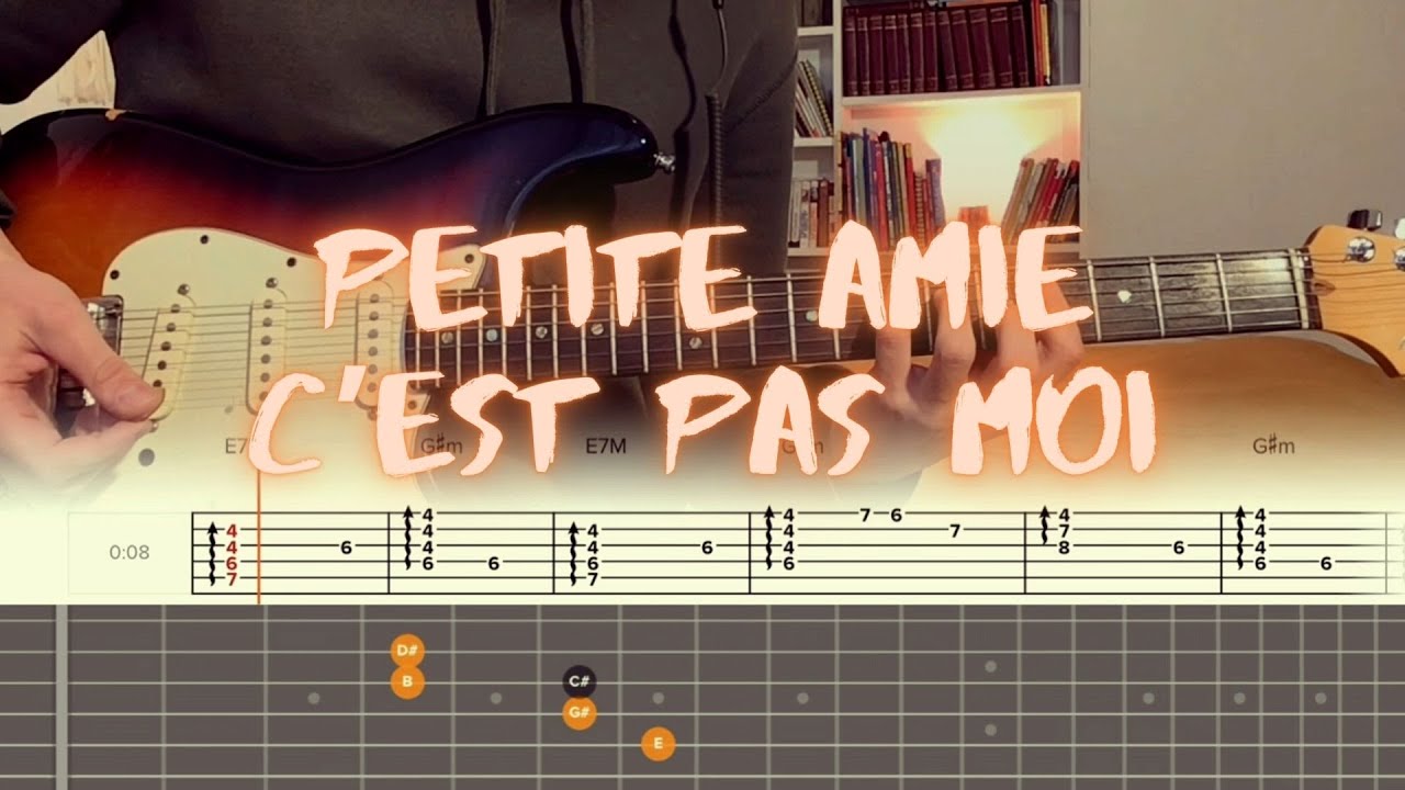 Petite Amie - C'est Pas Moi / Guitar Tutorial / Tabs + Chords - YouTube