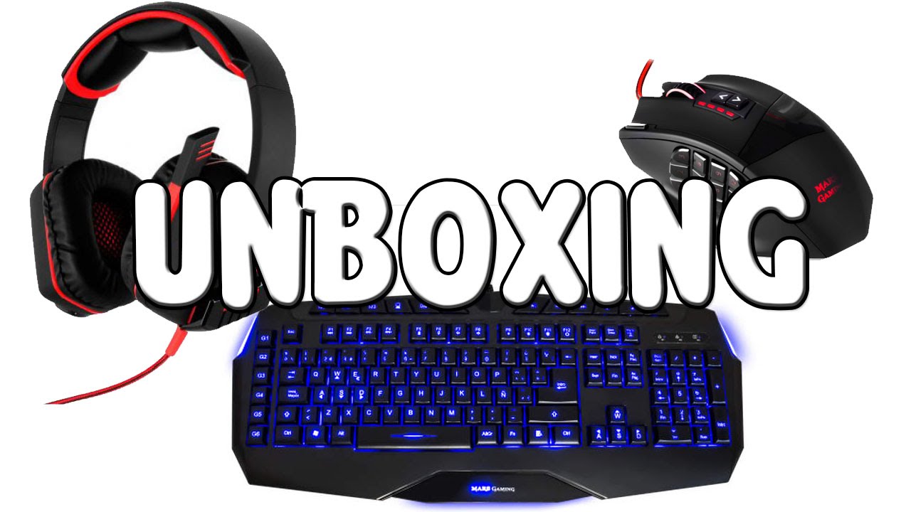 Unboxing - Teclado, Headset y Raton Gamer - MARS GAMING MM4, MH4 Y MK2 ...