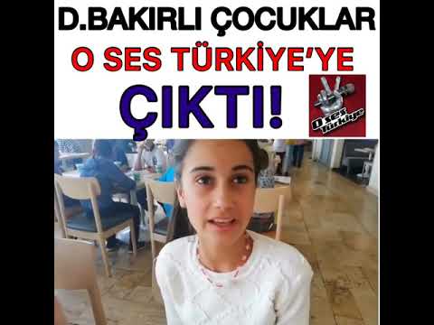 Diyarbakırlı çocuklar o Ses Türkiye’ye Çıktı!