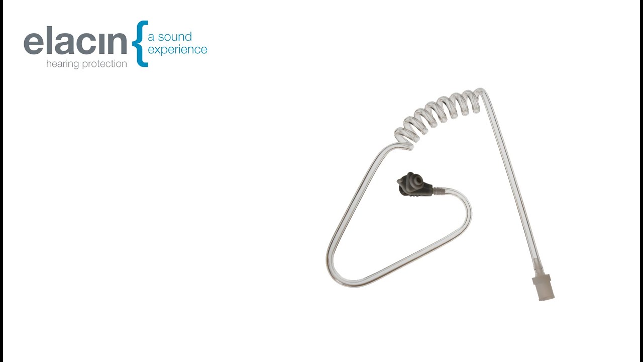 Elacin Hearing Protection - Elacin SoloCom Tube - YouTube