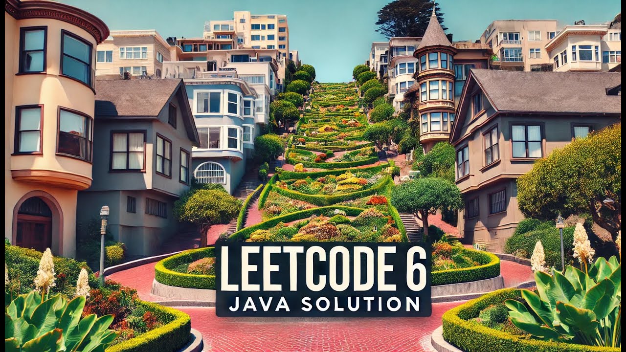 leetcode 6 : ZigZag conversion : java solution - YouTube