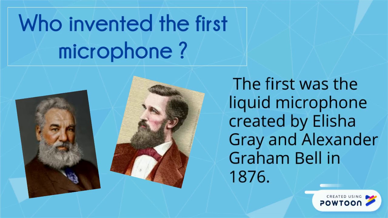 Great invention: Microphone - YouTube