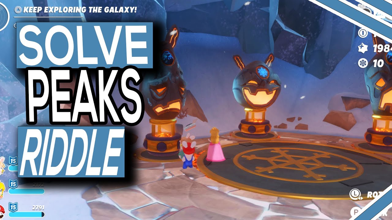 How To Solve The Riddle Of Pristine Peaks In Mario And Rabbids Sparks ...