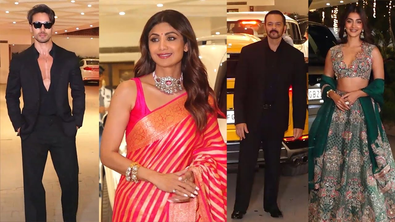 Shilpa Shetty, Tiger Shroff, Rohit Shetty, Arjun Kapoor Attend Mayank ...