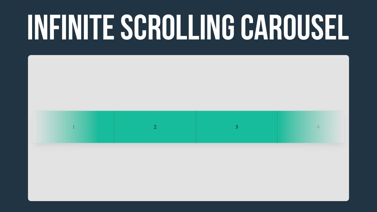 Infinite CSS Carousel Tutorial – Smooth Slider Without JavaScript (HTML ...