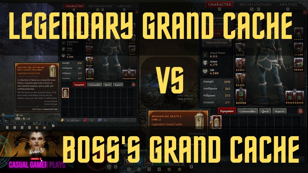 World Boss Cache vs Tree of Whispers Cache in Diablo 4 - Which One ...