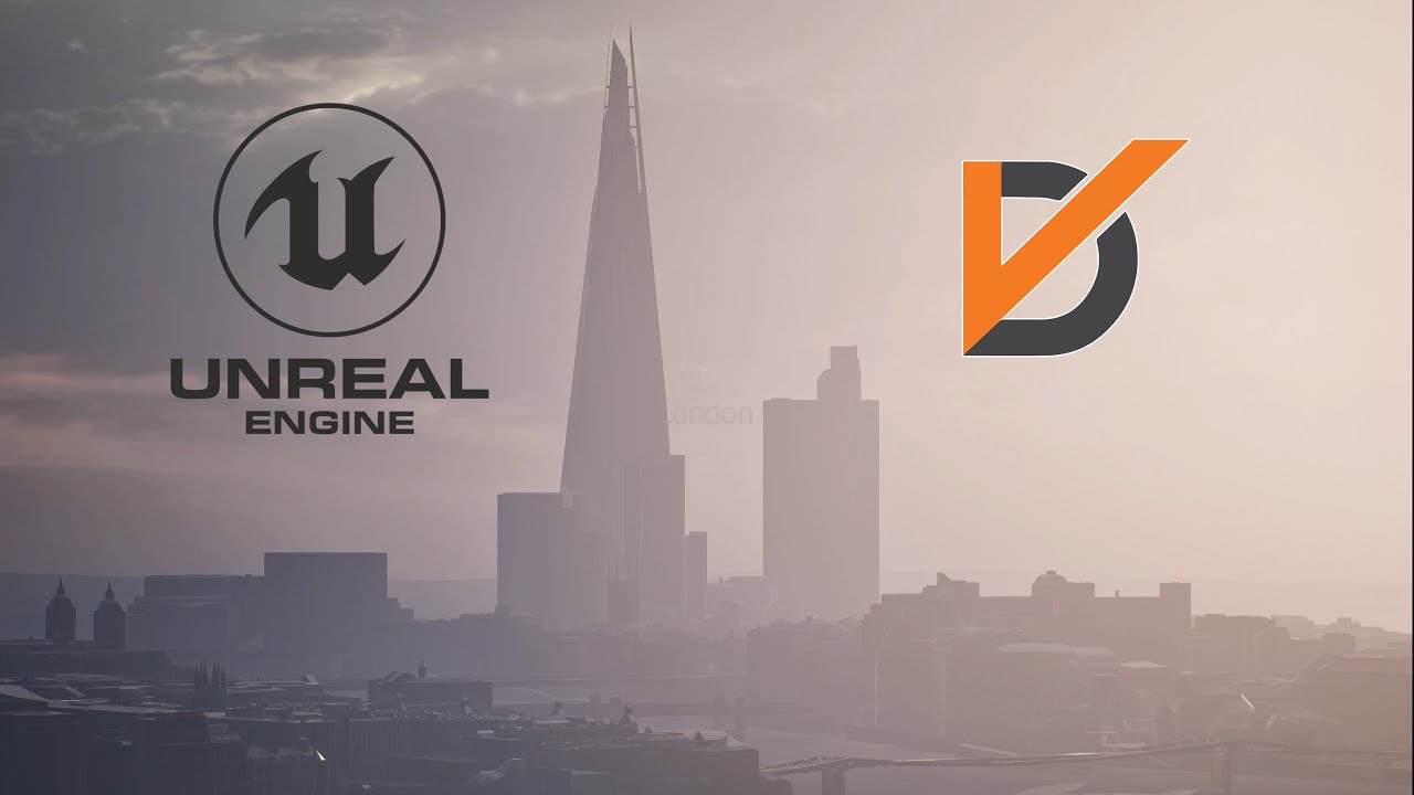 London Aerial Footage with Unreal Engine 5 - YouTube
