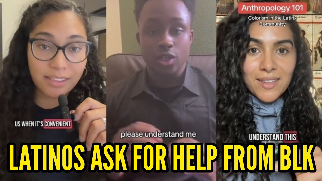 Latinos Call Out The Rac!-sm Towards B🖤 Pe0ple In Their Community - YouTube