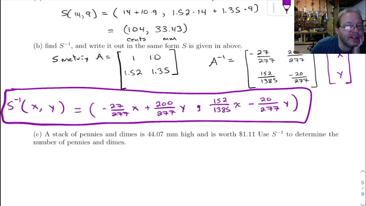 a6 3 8 Example 3 0 3 Coin Problem - YouTube