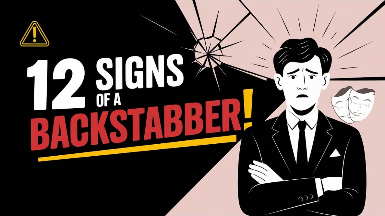 12 Simple Signs Someone Is a Backstabber (And How to Stay Safe) # ...