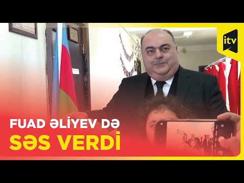 Prezidentliyə namizəd Fuad Əliyev səs verib