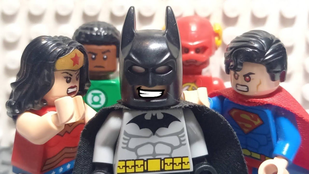 LEGO Stop Motion | Batman DESTROYS the Justice League with FACTS and ...
