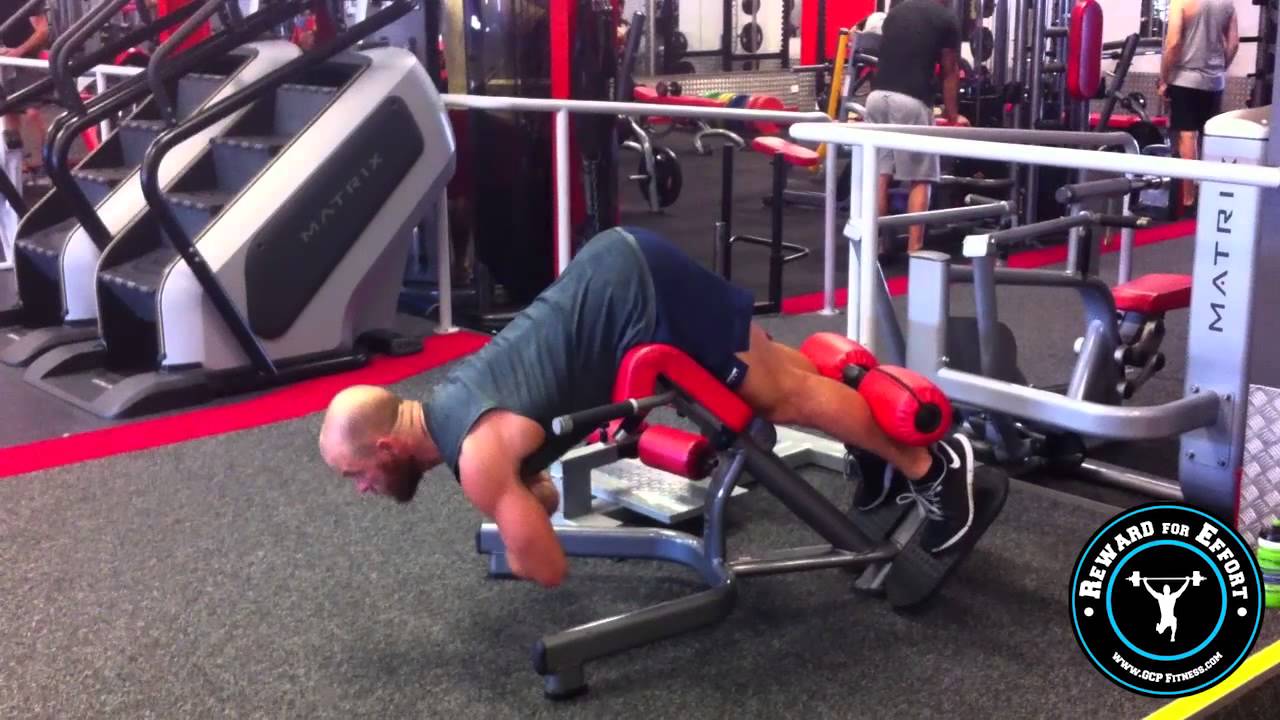 45' Incline Hip Extension - YouTube