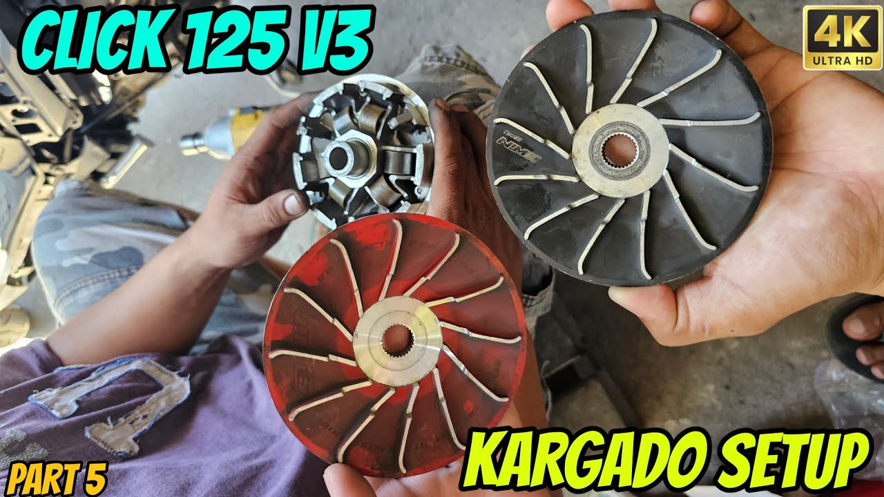 Honda Click 125 v3 to 160cc Kargado Build Series Part 5 - CVT Tuning ...