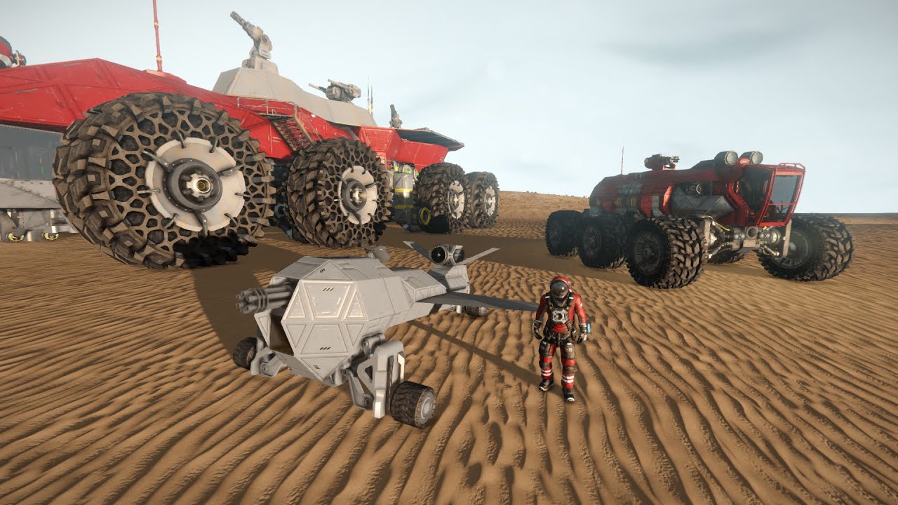 Space Engineers Driving Pertam 9 Operation run away - YouTube